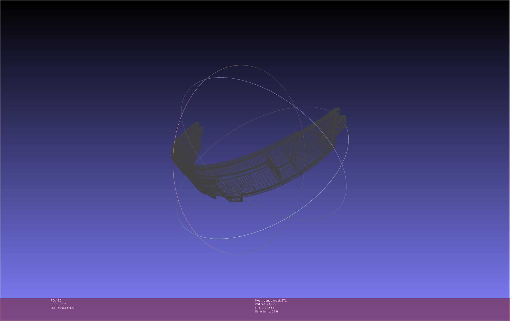 Evangelion Rebuild Gendo Mask Printable Model 3D model 3D printable ...