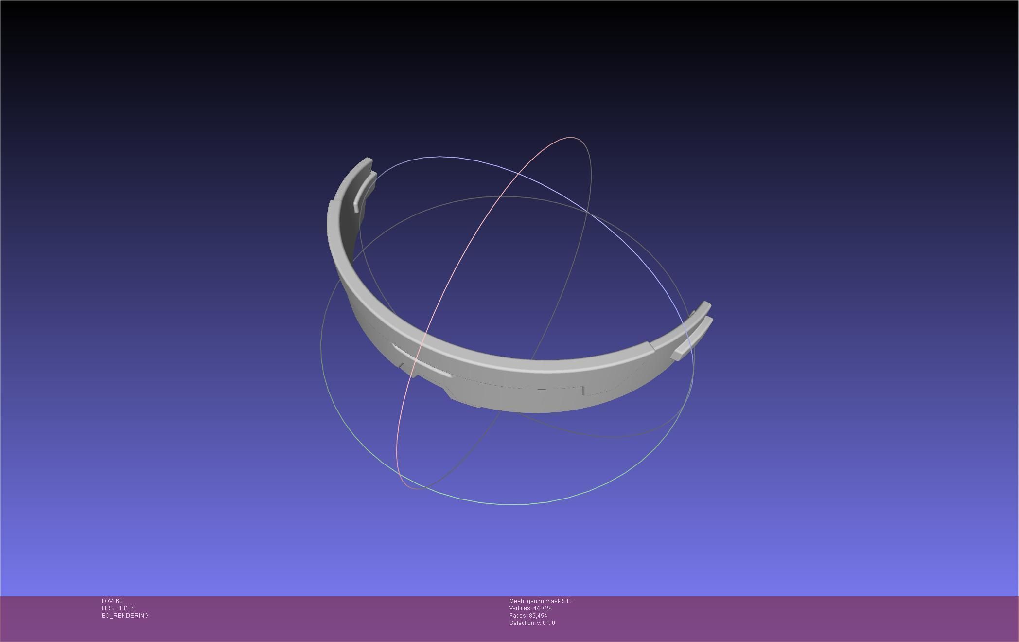 Evangelion Rebuild Gendo Mask Printable Model 3D model 3D printable ...