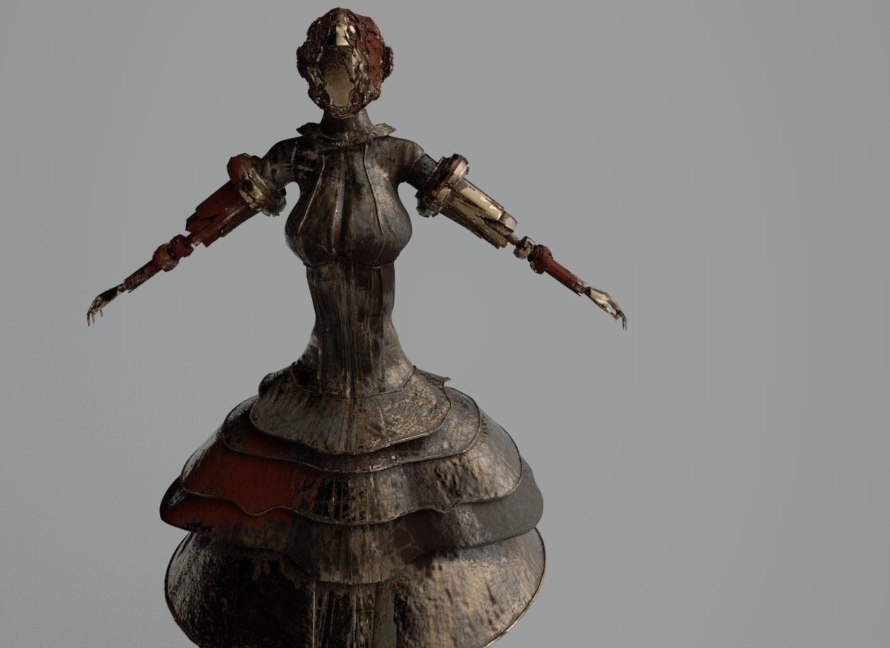 Ancient Android free 3D model | CGTrader