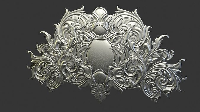 wall decor 3D model | CGTrader
