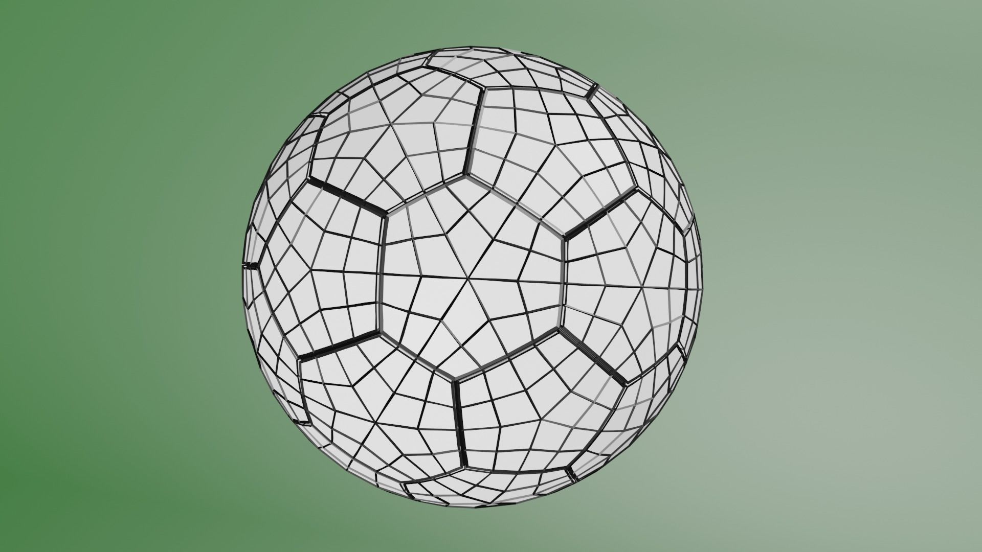 3D model Low polly soccer ball VR / AR / low-poly | CGTrader