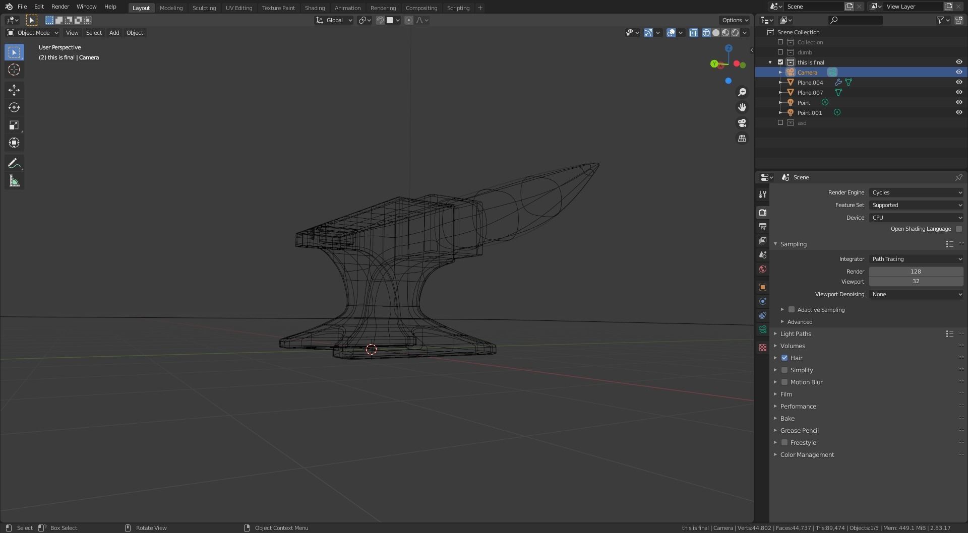 Realistic Anvil free VR / AR / low-poly 3D model | CGTrader