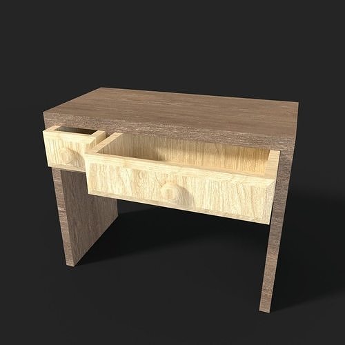 3D model Simple Table - Meja VR / AR / low-poly | CGTrader