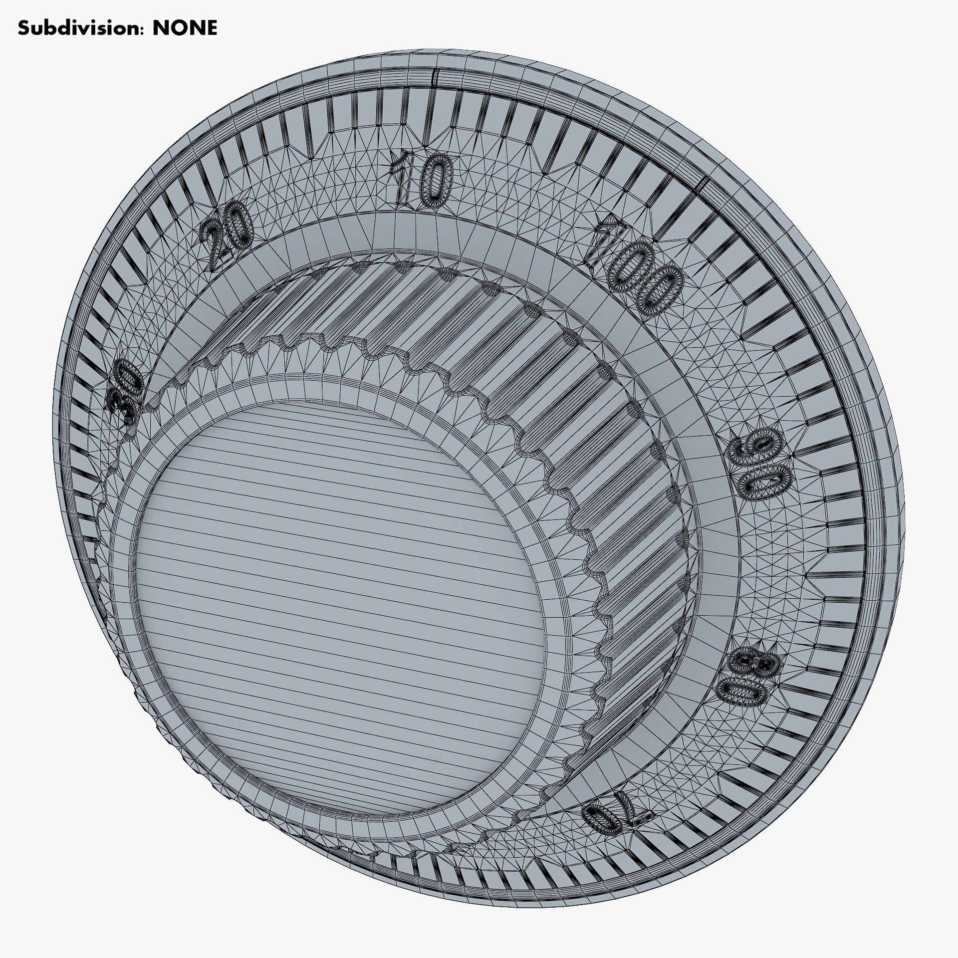 Rotation Mechanical Code Disk Lock v 1 3D model | CGTrader