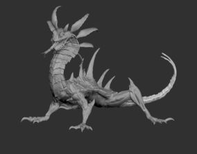 Sea monster 3D Printing Models | CGTrader