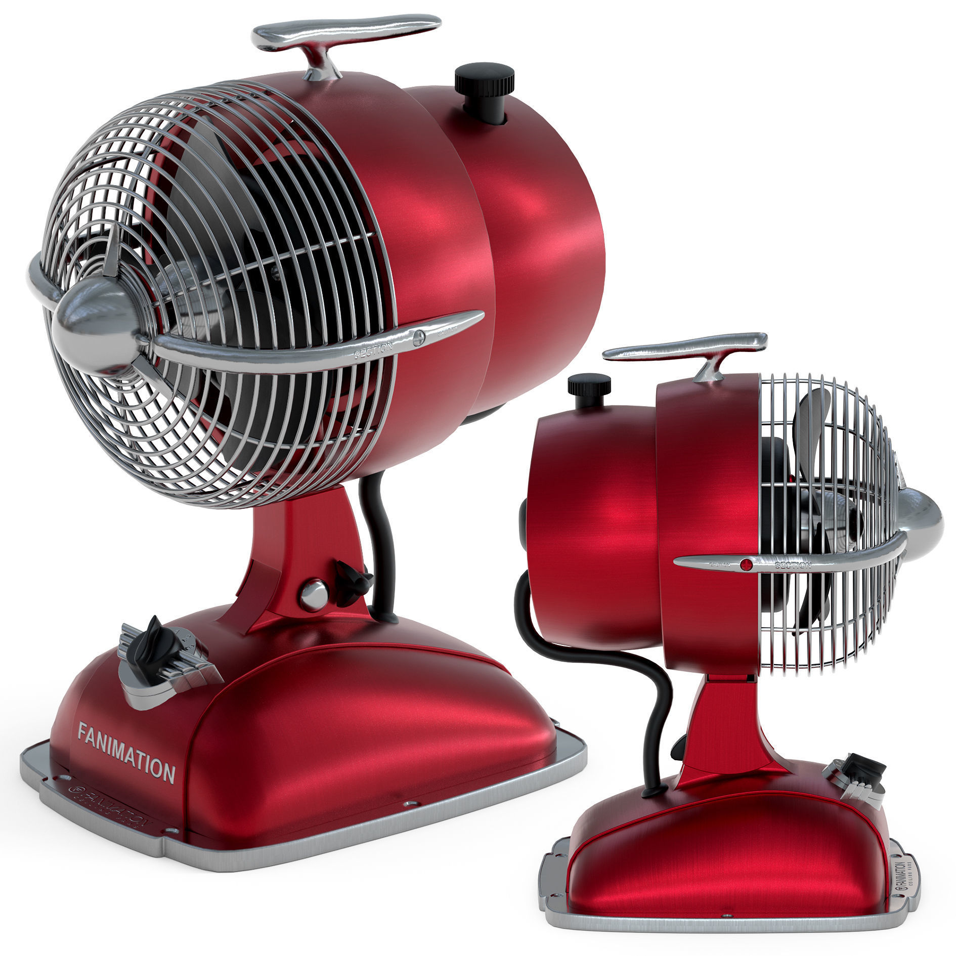 High quality fans collection-002 3D model | CGTrader