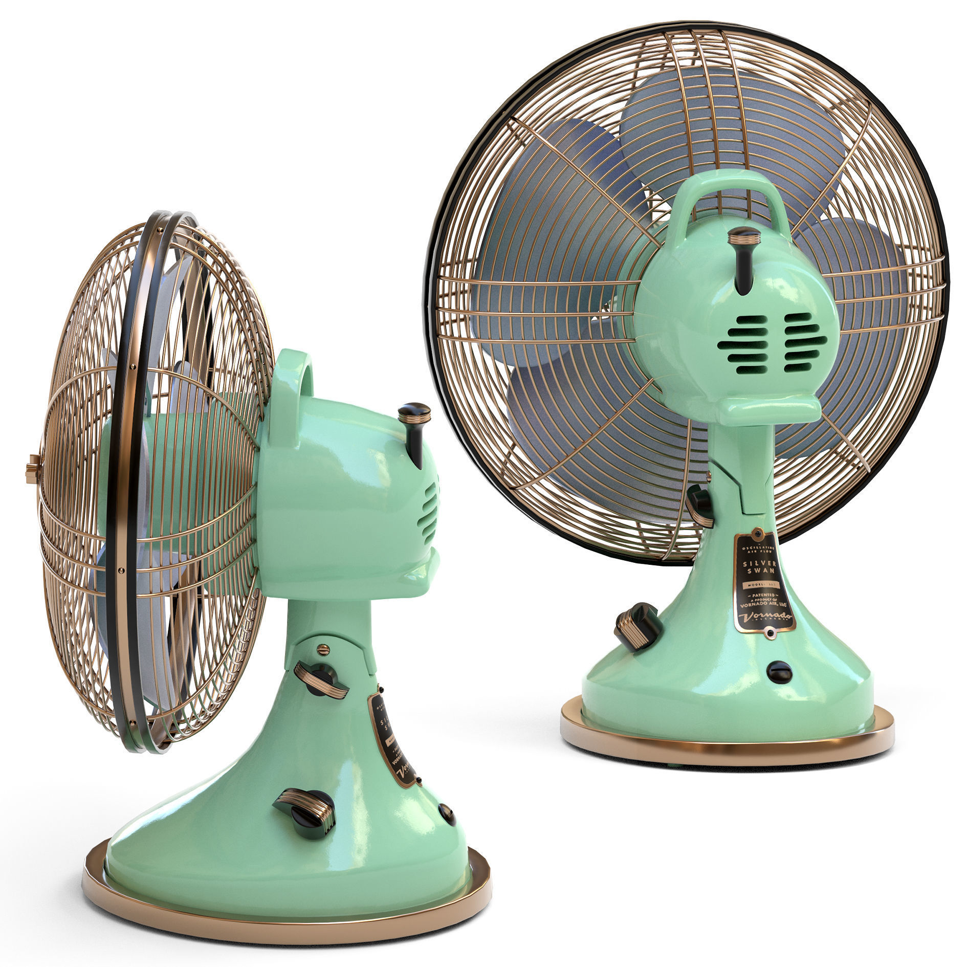 High quality fans collection-002 3D model | CGTrader