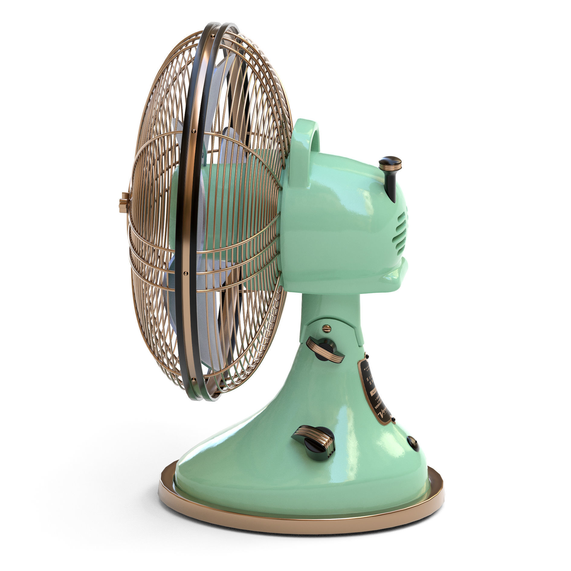 High quality fans collection-002 3D model | CGTrader