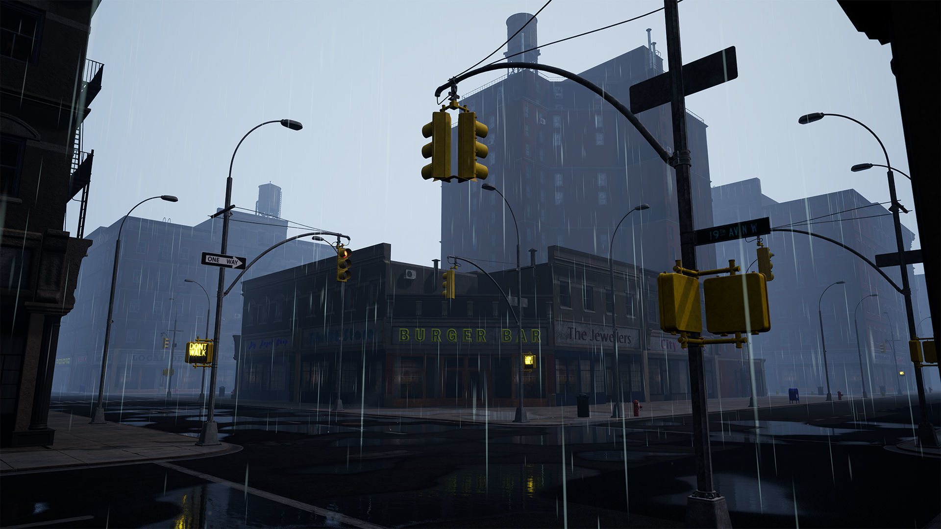 3D model City Shops - Modular Kit - Unreal 4 VR / AR / low-poly | CGTrader