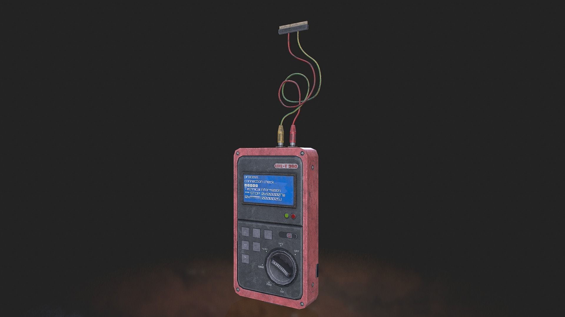 3D model Decoder cell phone with wire VR / AR / low-poly | CGTrader