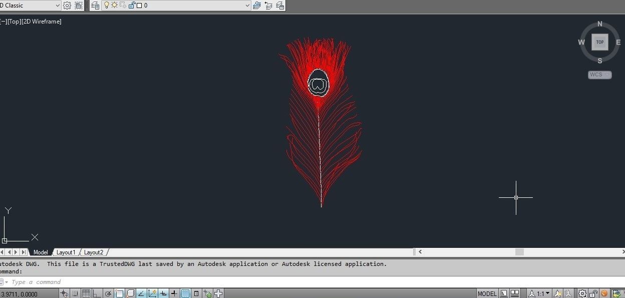 pecock feather 3D model | CGTrader