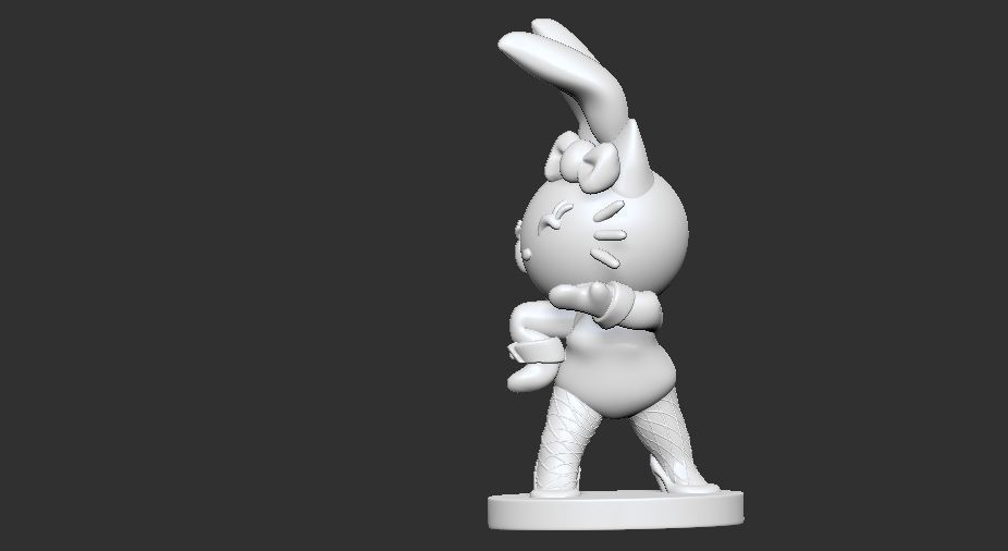 HELLO KITTY BUNNY GIRL 3D model 3D printable | CGTrader