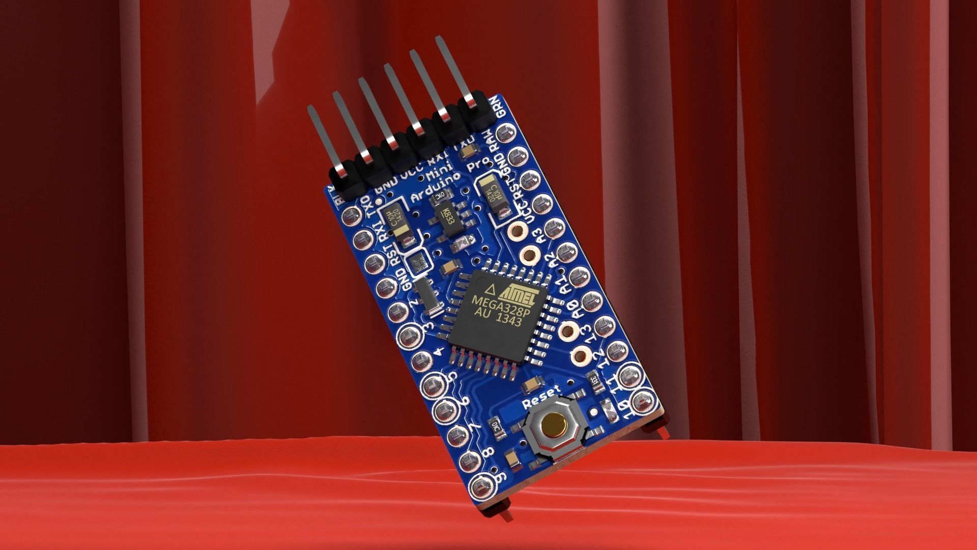 Arduino Pro Mini 3D model | CGTrader