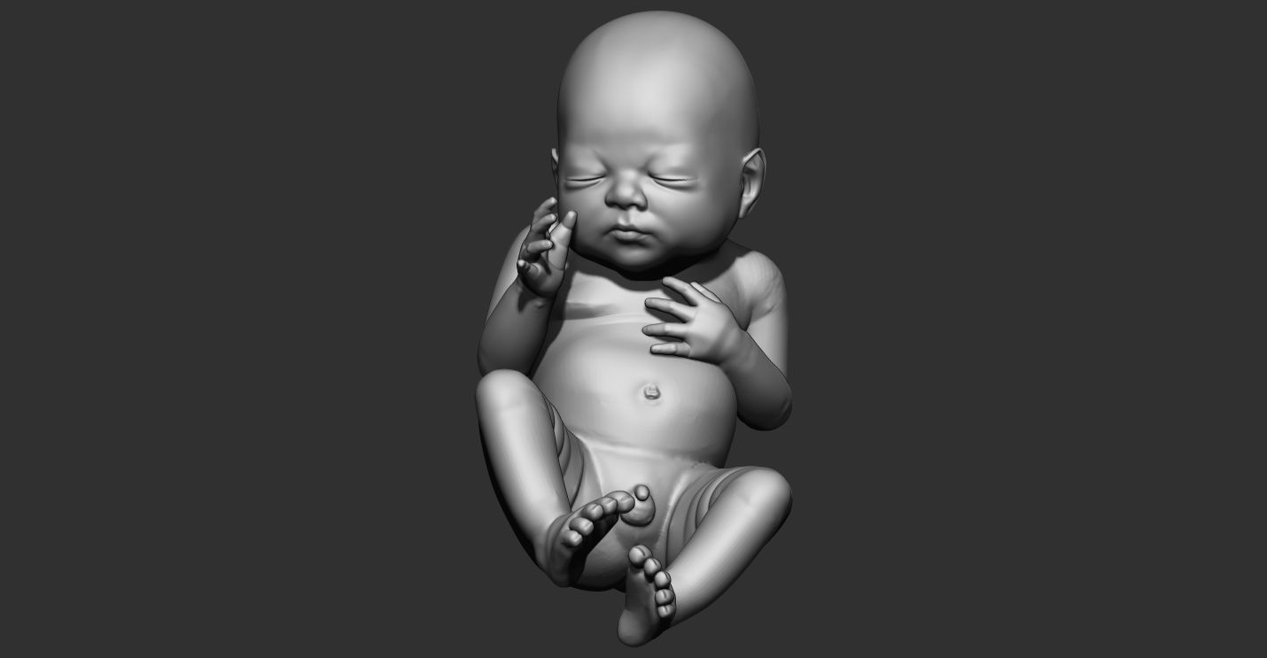 New born baby Boy 3d model for 3d printing multi poses 3D model 3D ...