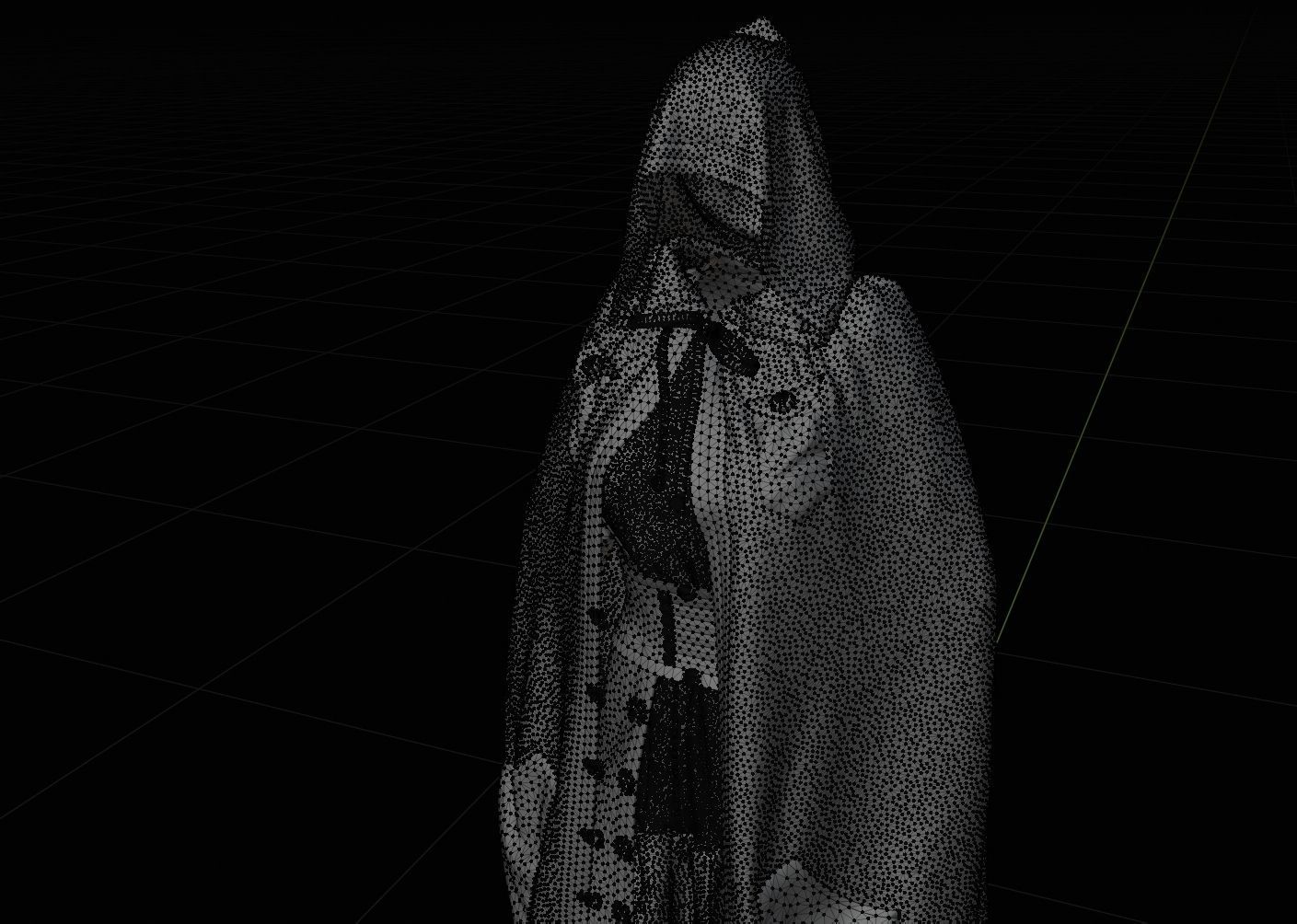 Cloak with pockets 3D model | CGTrader