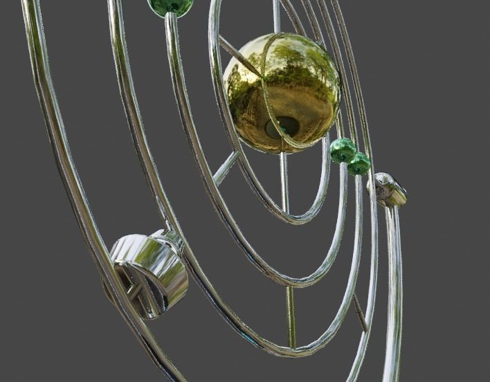 physical decoration 3D model 3D printable | CGTrader