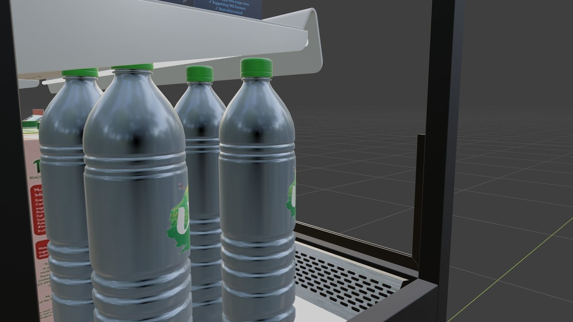 True TOAM Open Air Merchandiser 3D model | CGTrader