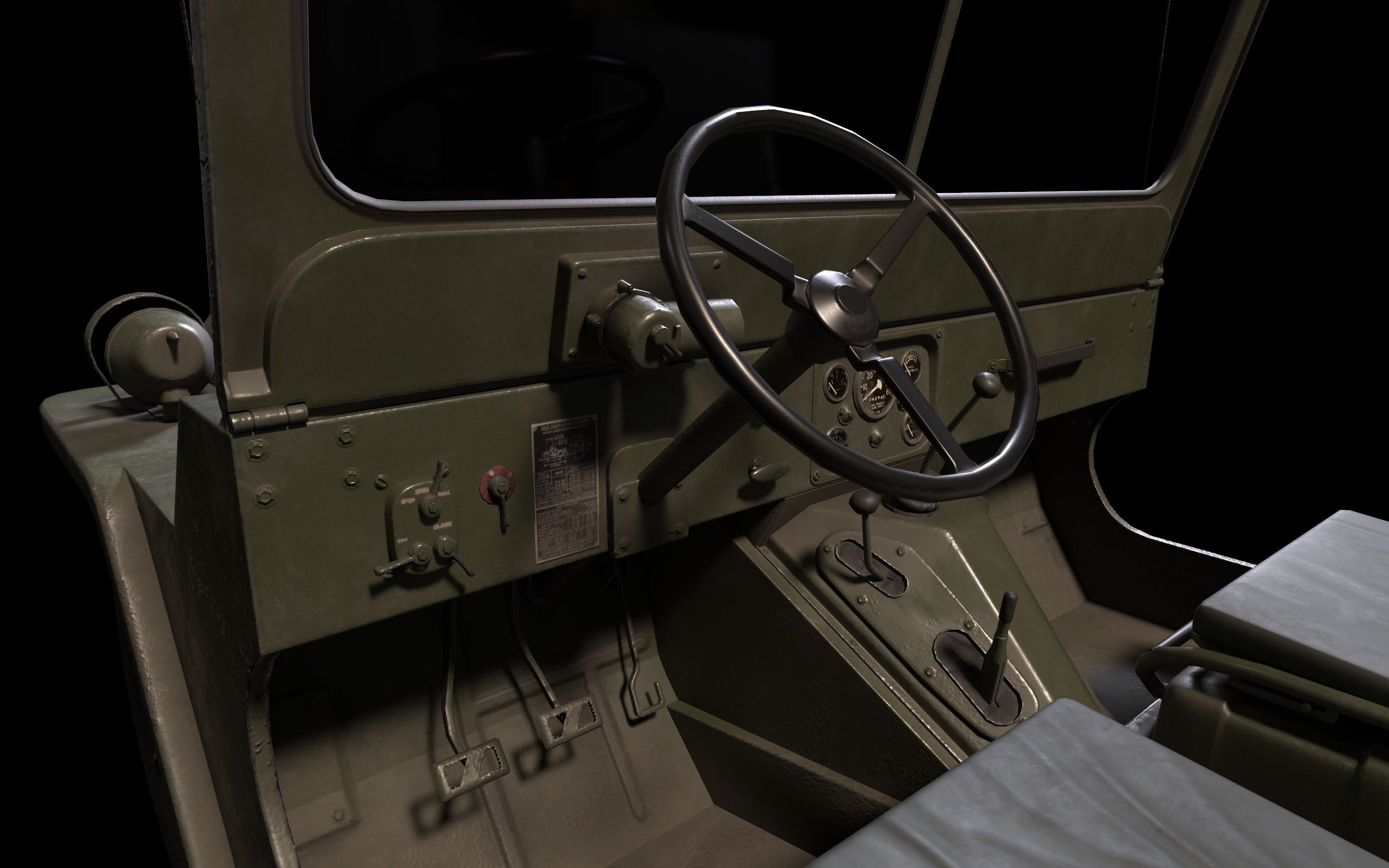 3D model JEEP M151 MUTT VR / AR / low-poly | CGTrader