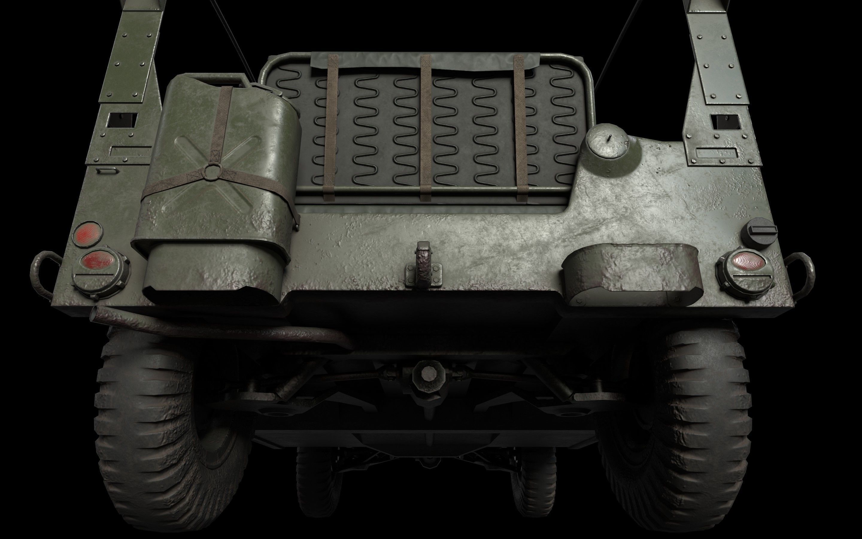 3D model JEEP M151 MUTT VR / AR / low-poly | CGTrader