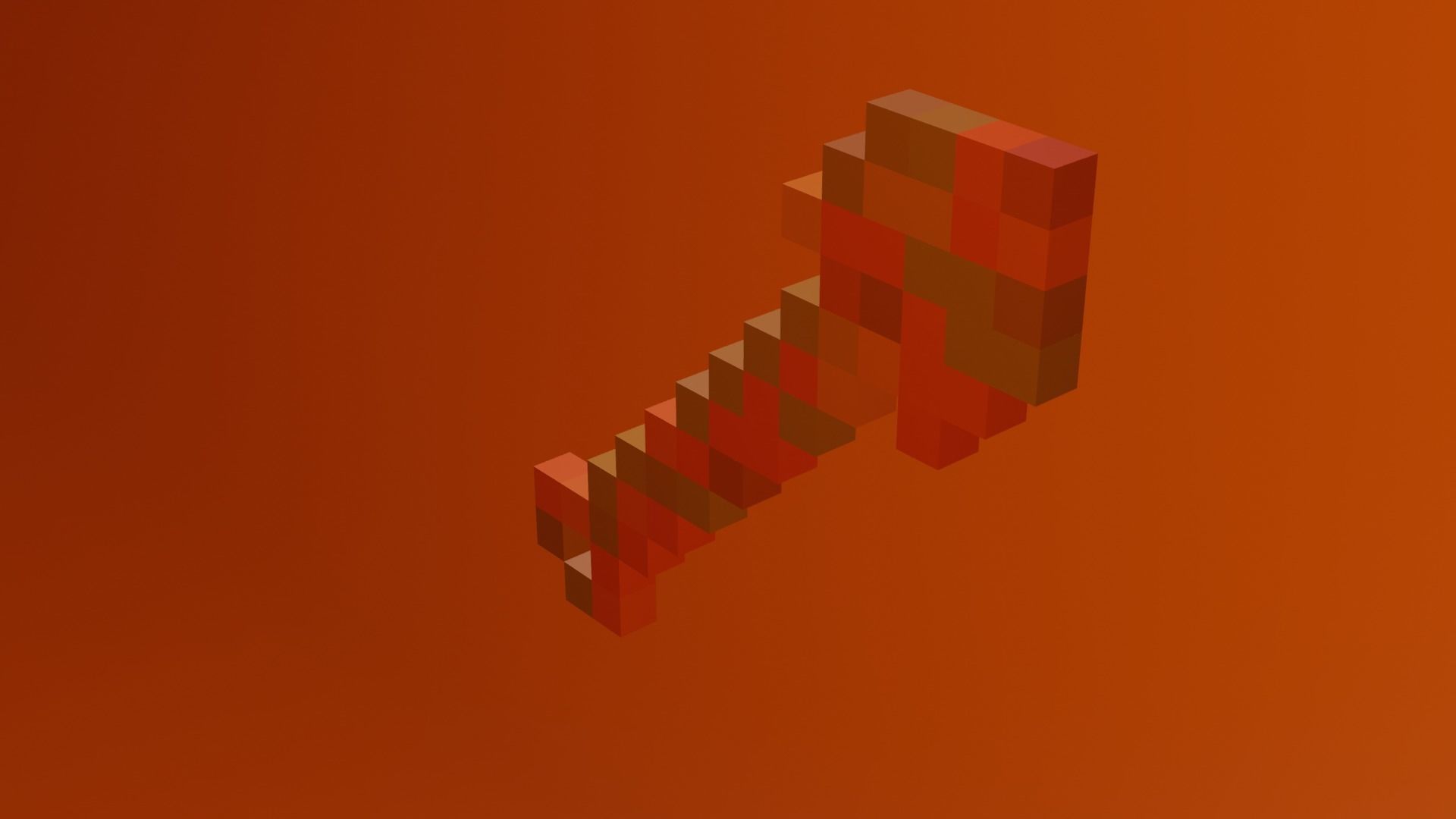 3D model Minecraft Wooden Tools Must Read Description VR / AR / low ...