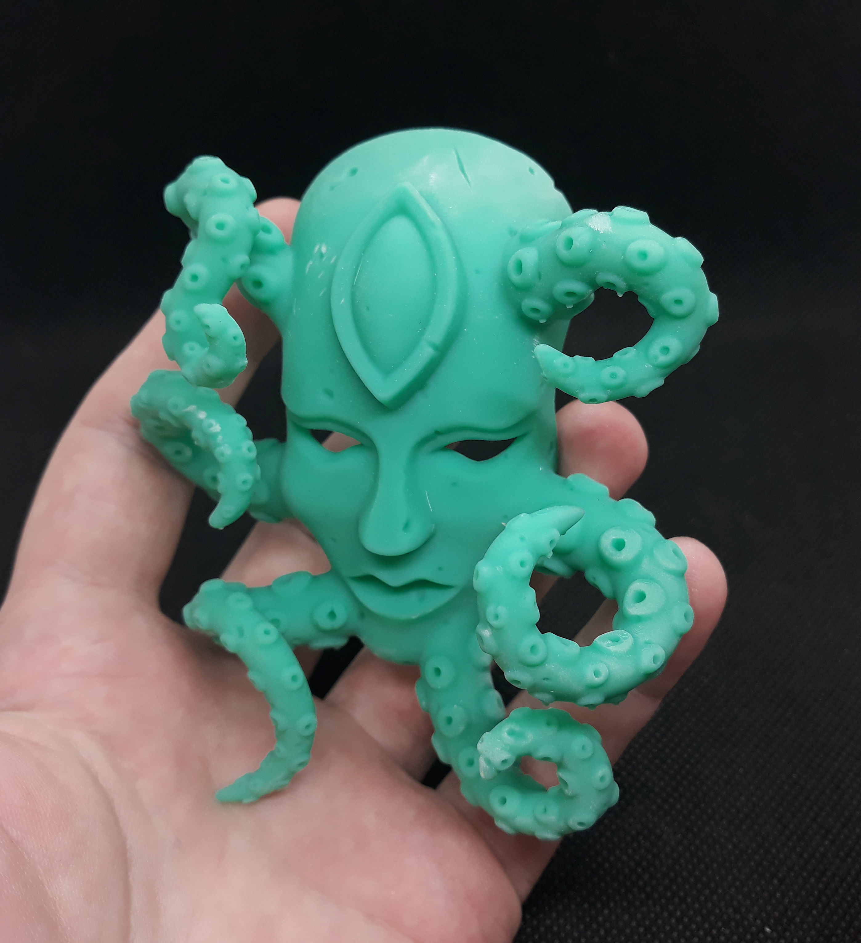 Octopus mask 3d print 3D model 3D printable | CGTrader