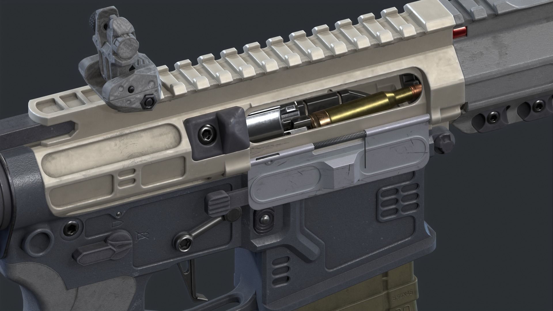 3D model AR 15 VR / AR / low-poly | CGTrader