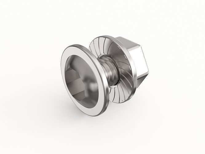 Screw 19 3D model | CGTrader