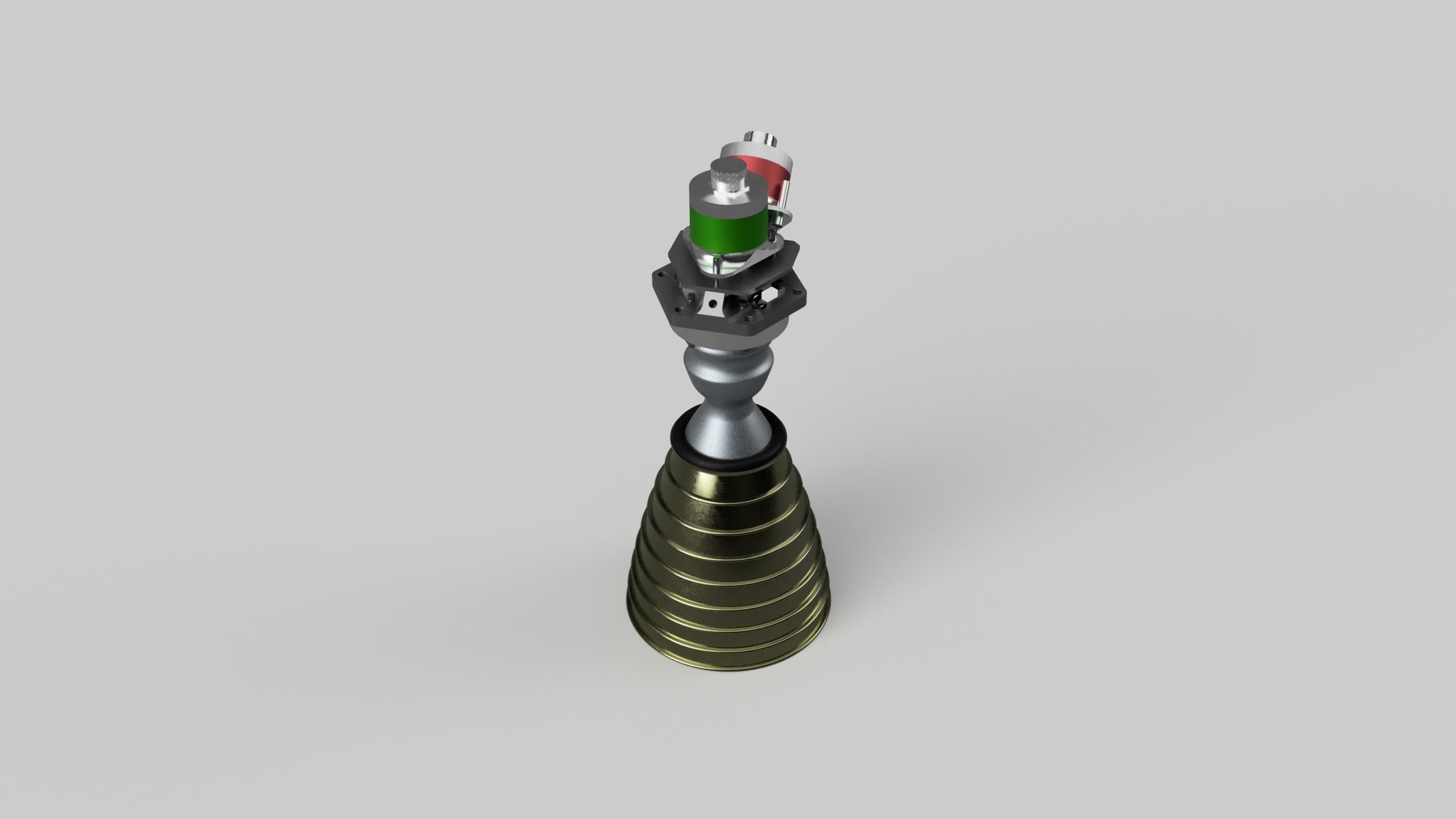 R-4D Rocket engine 3D model | CGTrader