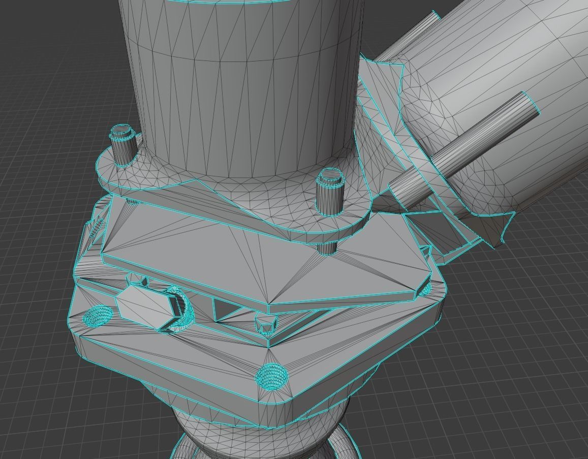 R-4D Rocket engine 3D model | CGTrader