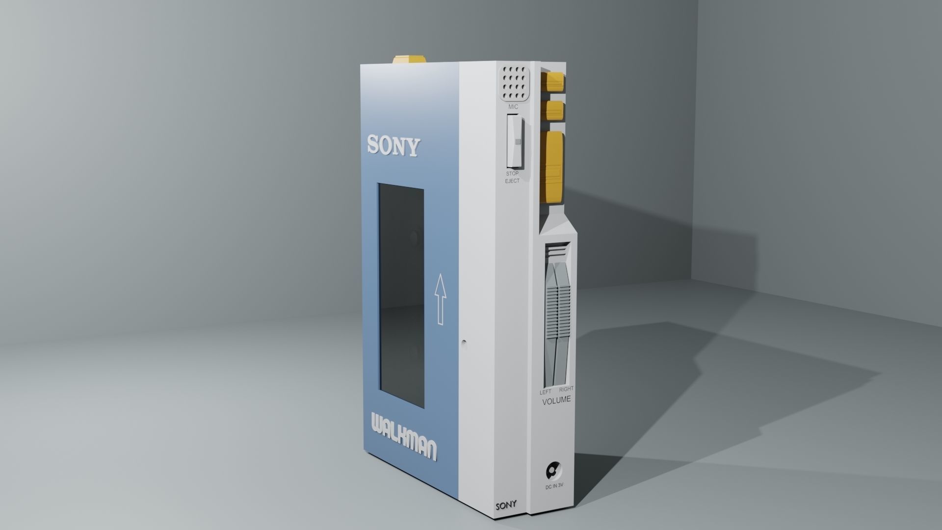 3D model Sony Walkman TPS-L2 Low-poly 3D model VR / AR / low-poly ...