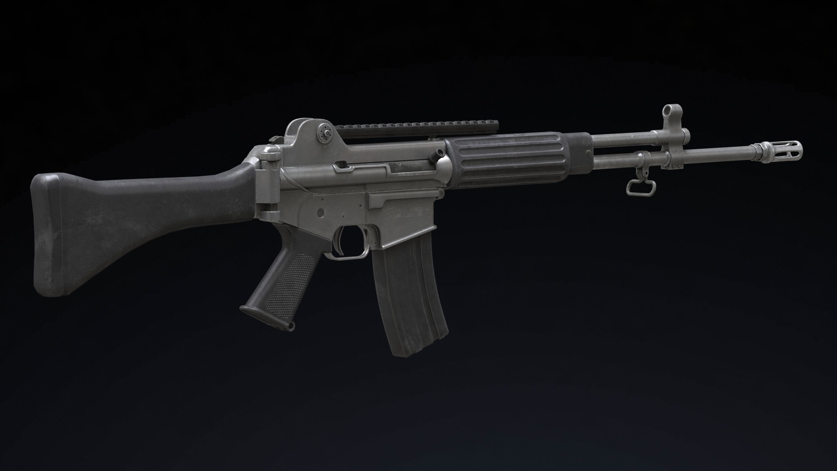 3D model Daewoo Precision Industries K2 Low Poly VR / AR / low-poly ...