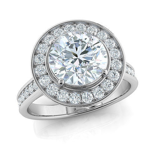 Fancy helo ring 7-30 mm center 3D model 3D printable | CGTrader