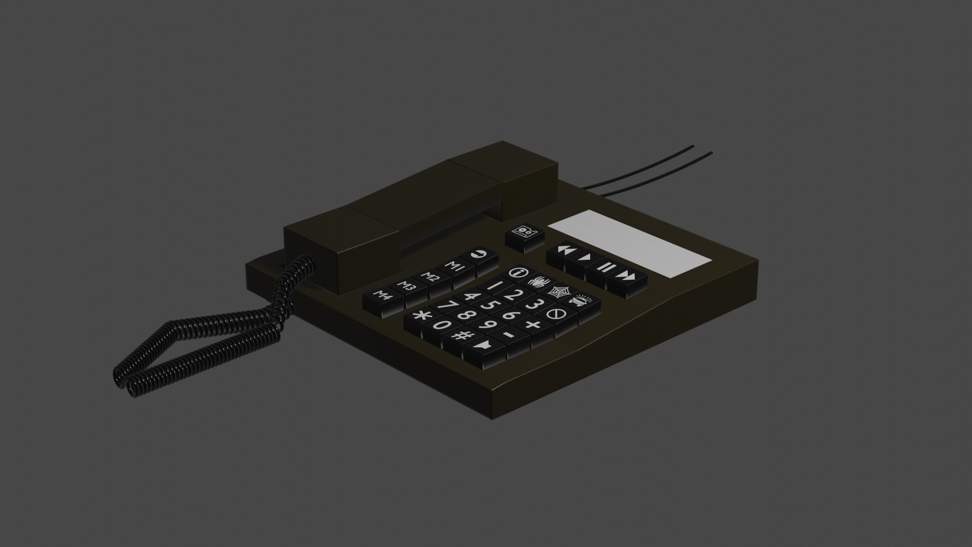 Phone in low poly free 3D model | CGTrader