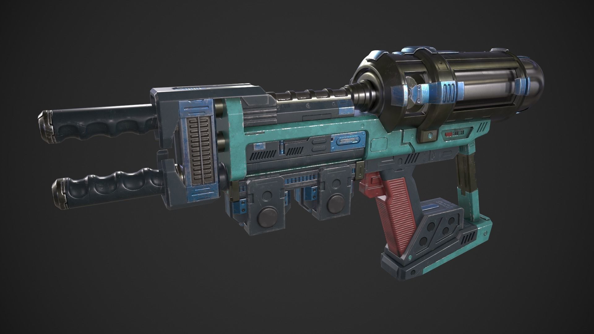 3D model Photon Phaser Gun VR / AR / low-poly | CGTrader