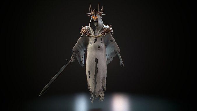 3D model Ghost Grade 2 VR / AR / low-poly | CGTrader