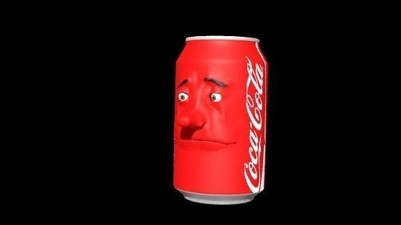 Coke Character free 3D model | CGTrader