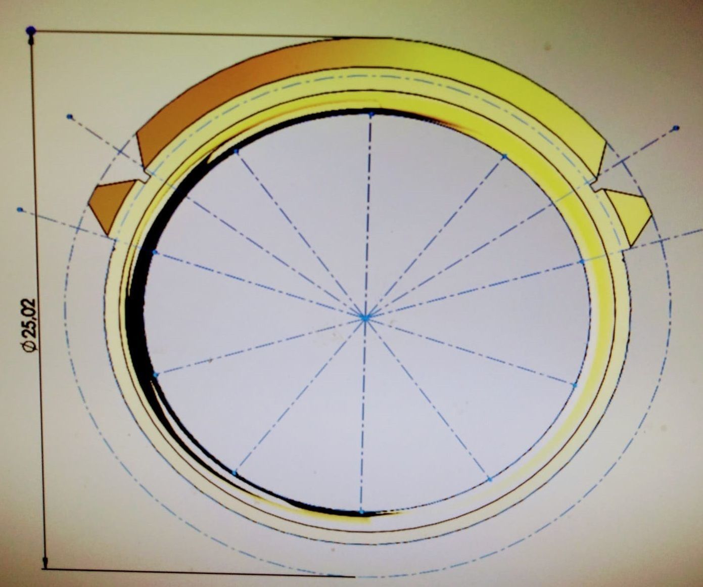 Original Atlantis Ring - golden ratio 3D model 3D printable | CGTrader