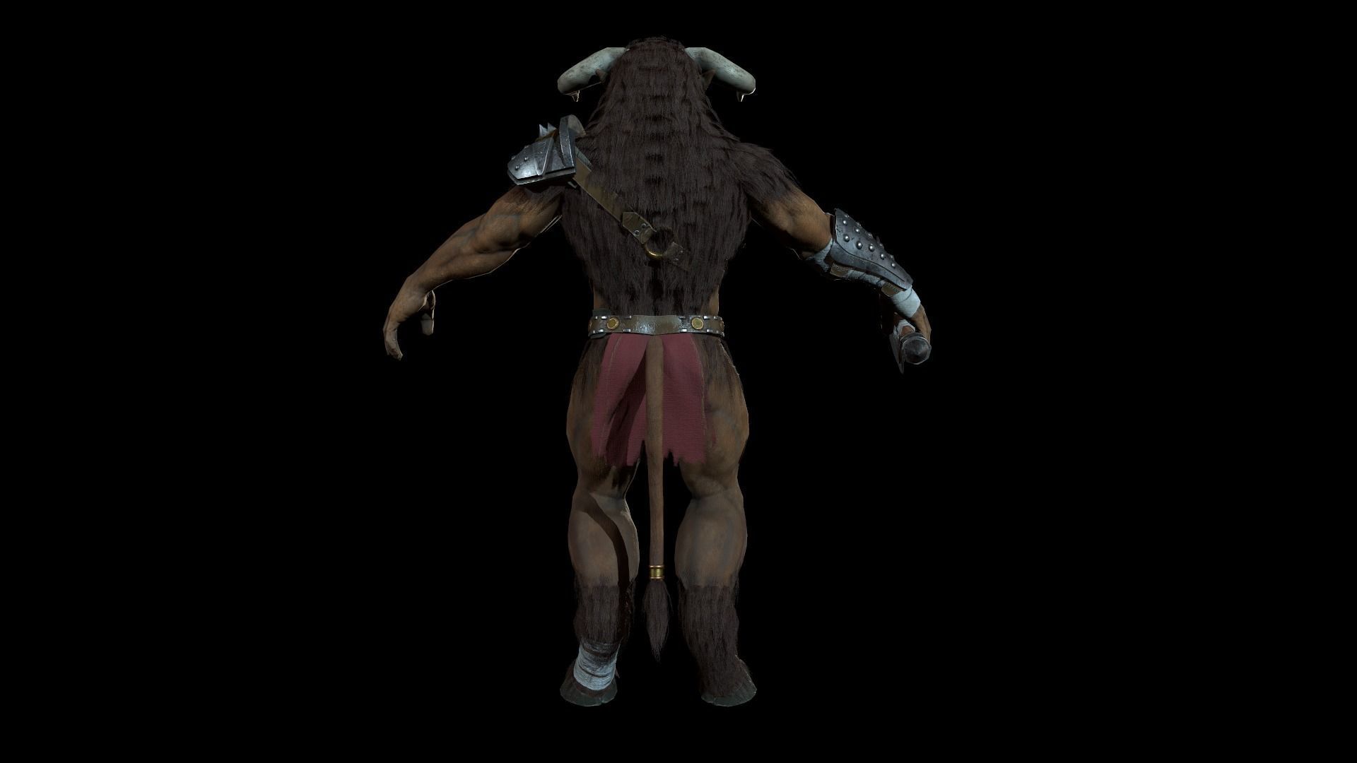 3D model Minotaur VR / AR / low-poly | CGTrader