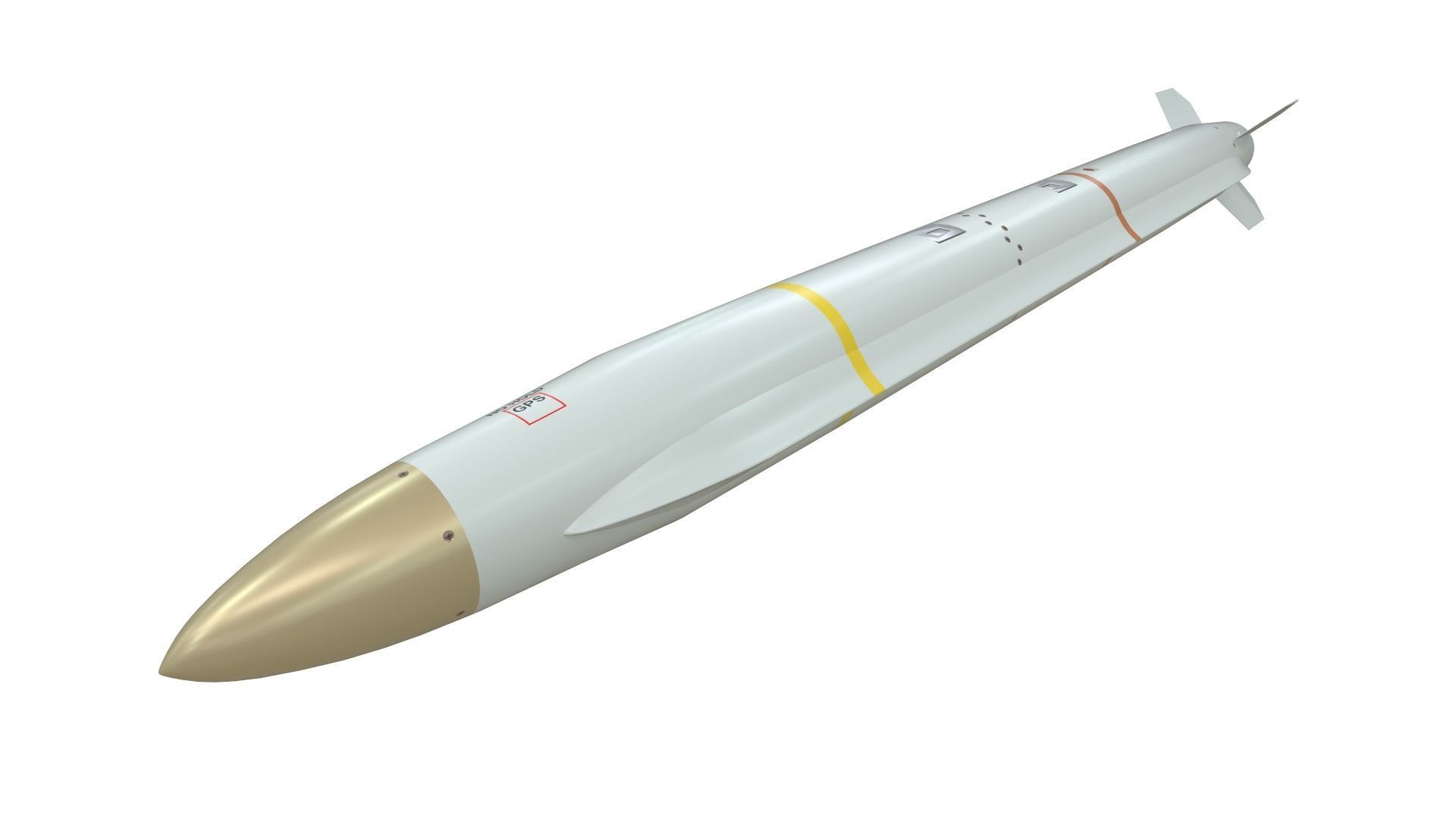 3D model AARGM-ER missile VR / AR / low-poly | CGTrader
