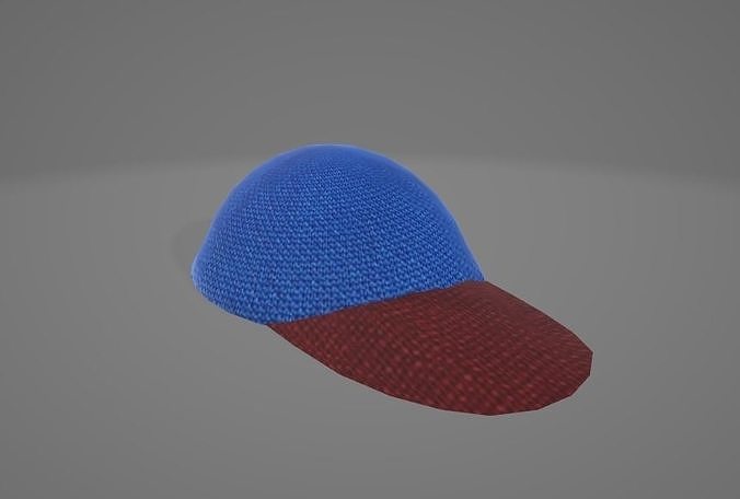 realistic cap 3d model knitted baseball 3D model | CGTrader