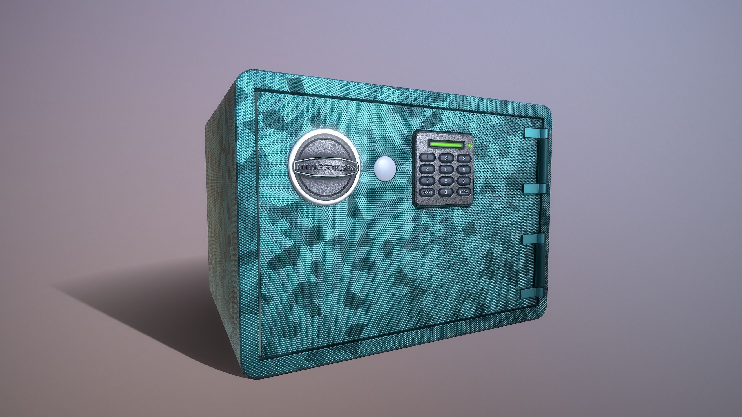 3D model Small Security Safe VR / AR / low-poly | CGTrader