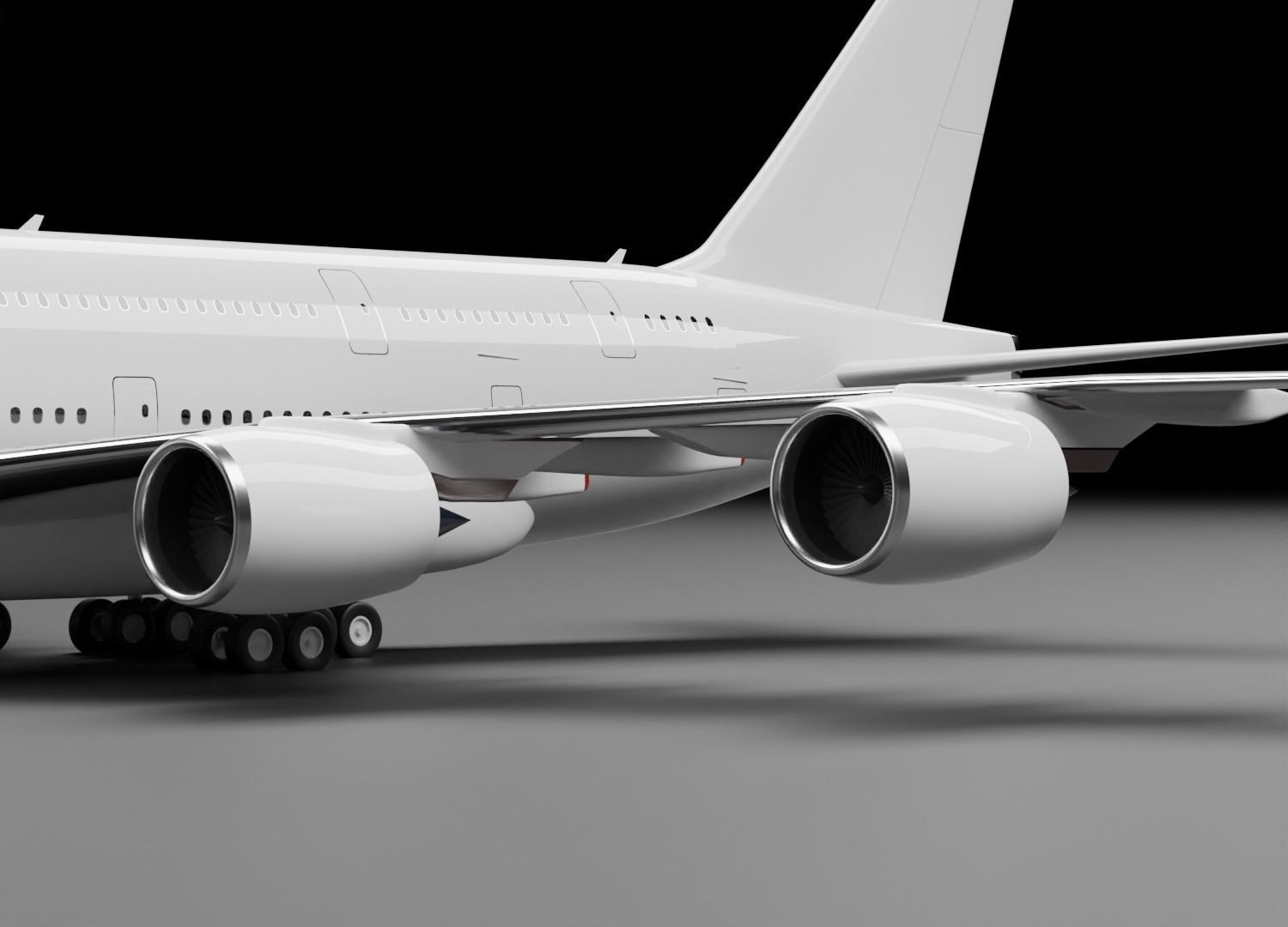 Airbus A380-800 3D model | CGTrader
