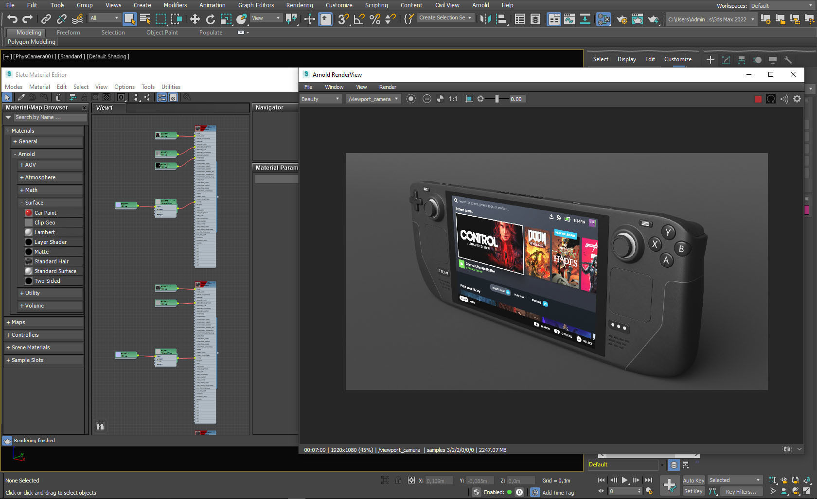 Valve Steam Deck 3D model | CGTrader