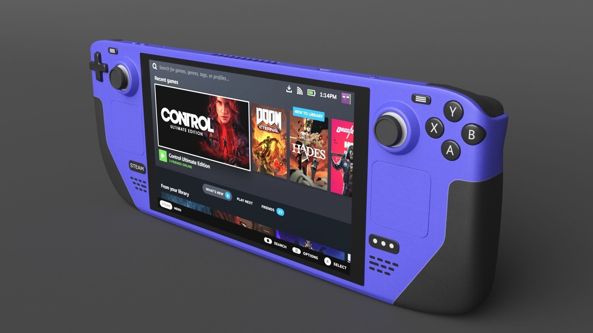 Valve Steam Deck 3D model | CGTrader