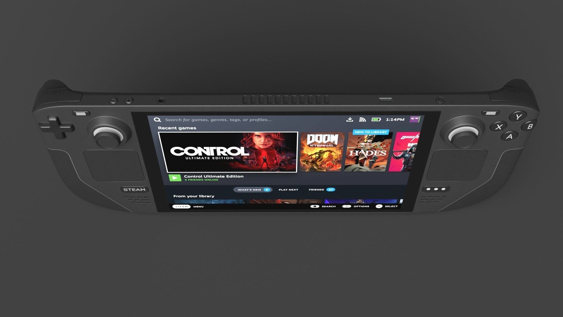 Valve Steam Deck 3D model | CGTrader