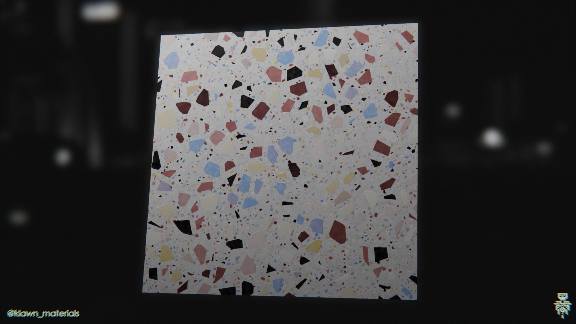 Procedural Mosaic Material plus 4k PBR Textures Texture | CGTrader