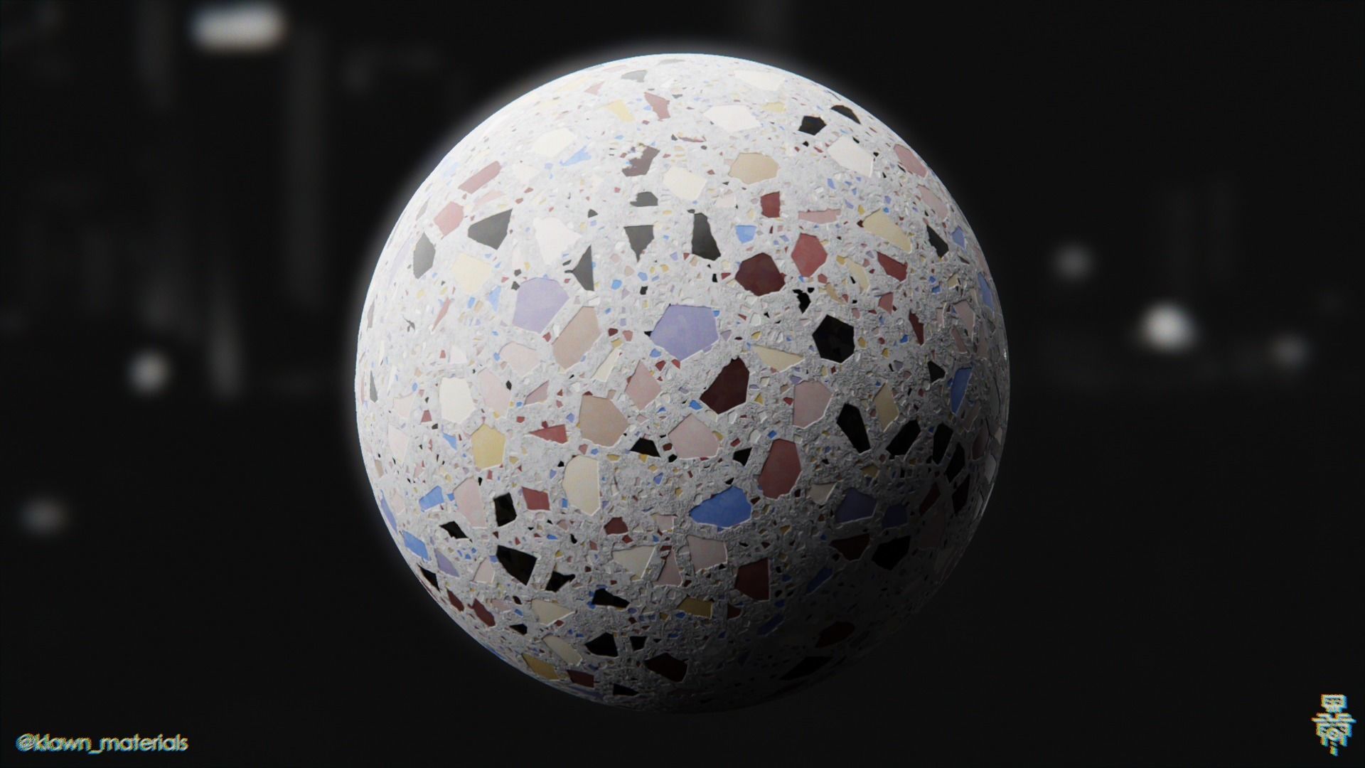 Procedural Mosaic Material plus 4k PBR Textures Texture | CGTrader