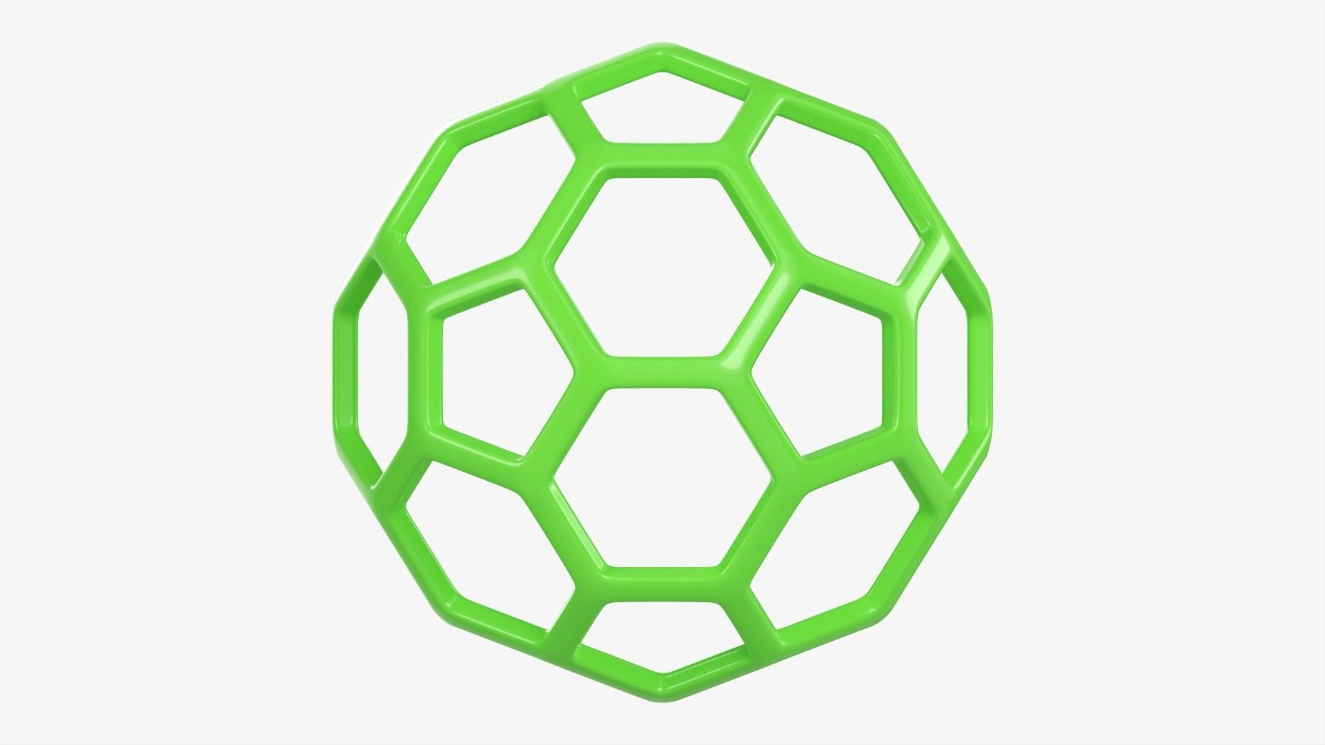 Lattice sphere 3D model | CGTrader
