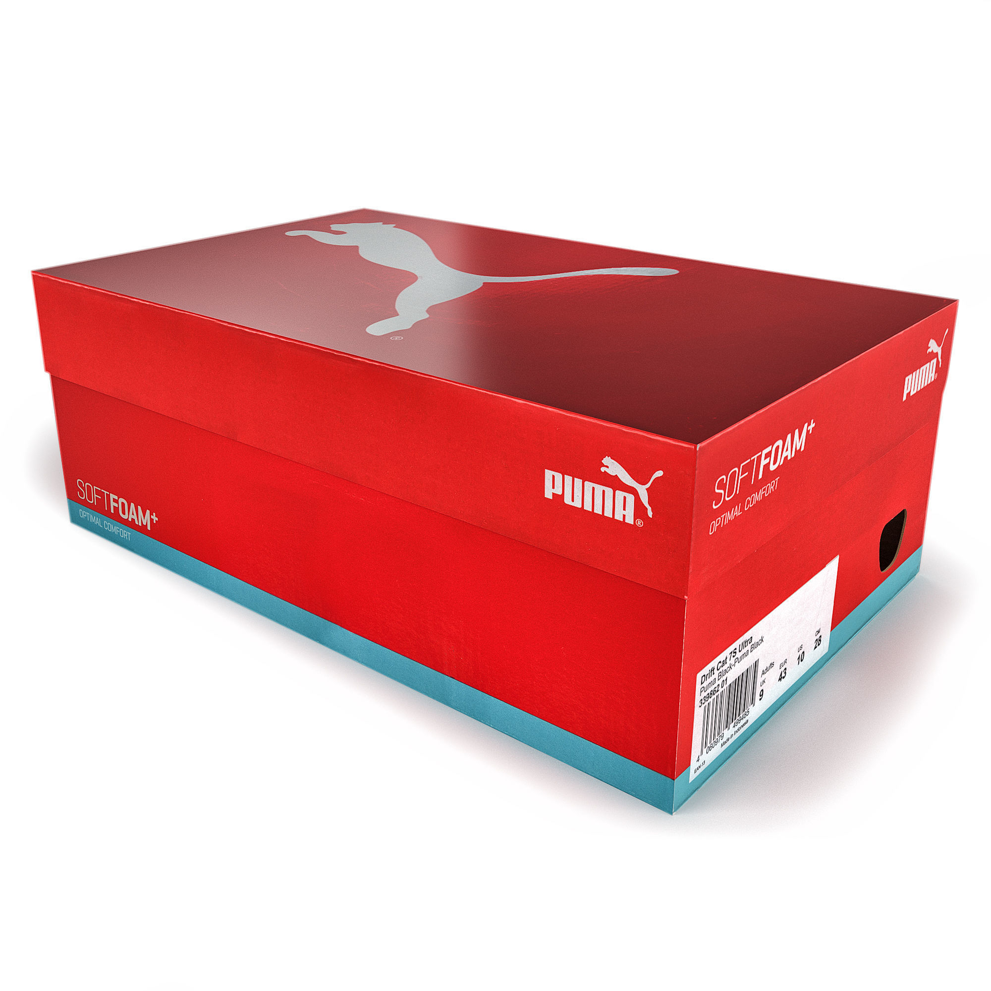 Box Puma 3D model | CGTrader