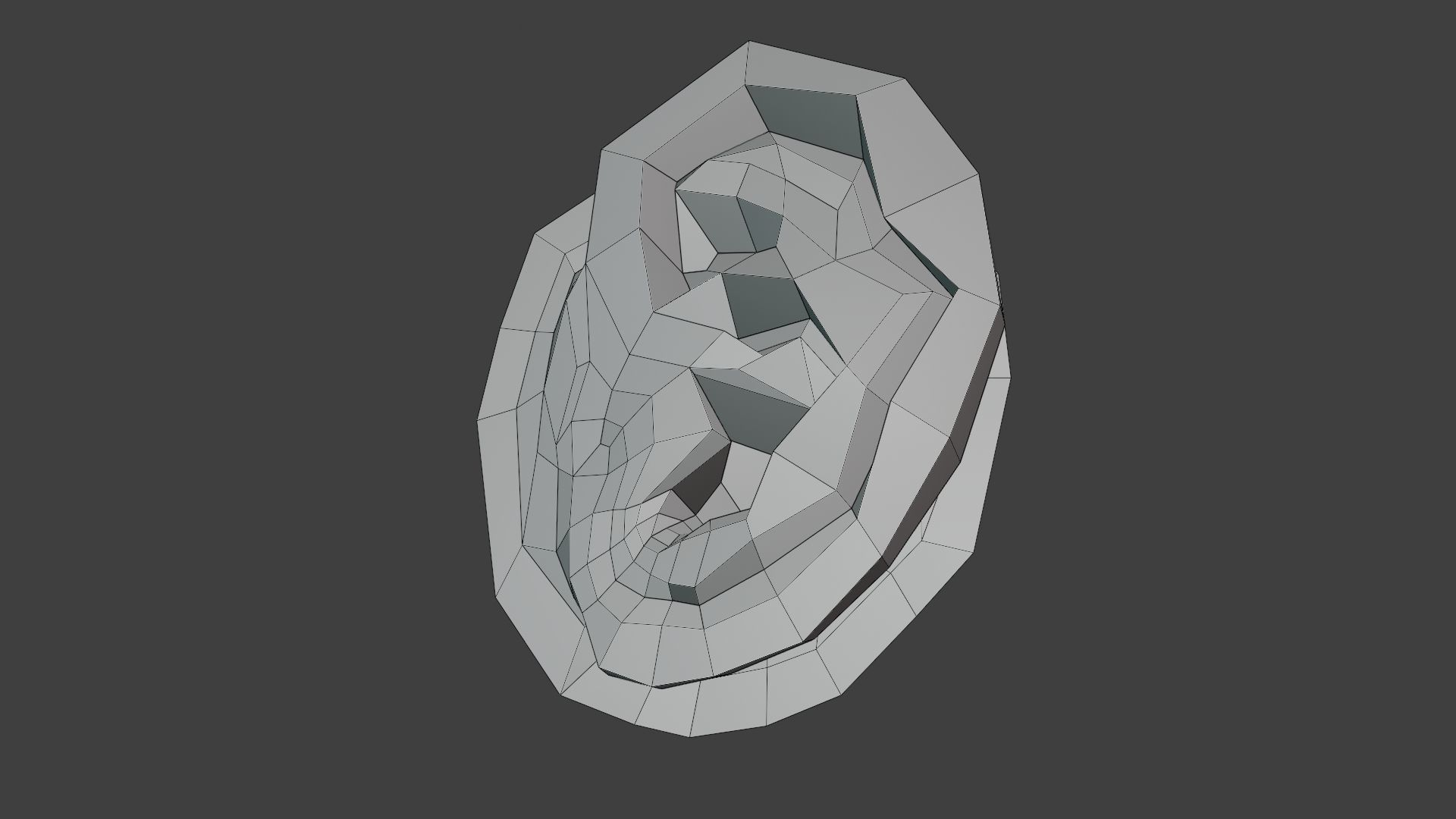 3D model Human Ear Basemesh VR / AR / low-poly | CGTrader